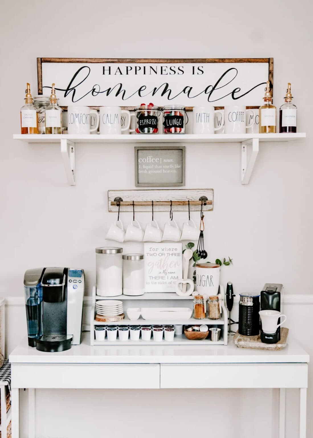 Examples Of Coffee Bars | A Blissful Nest