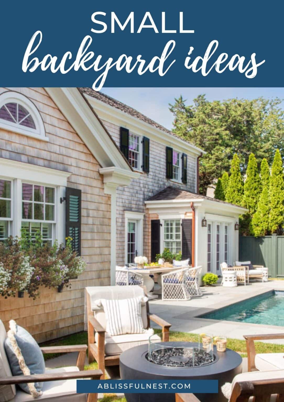Small Backyard Ideas | A Blissful Nest