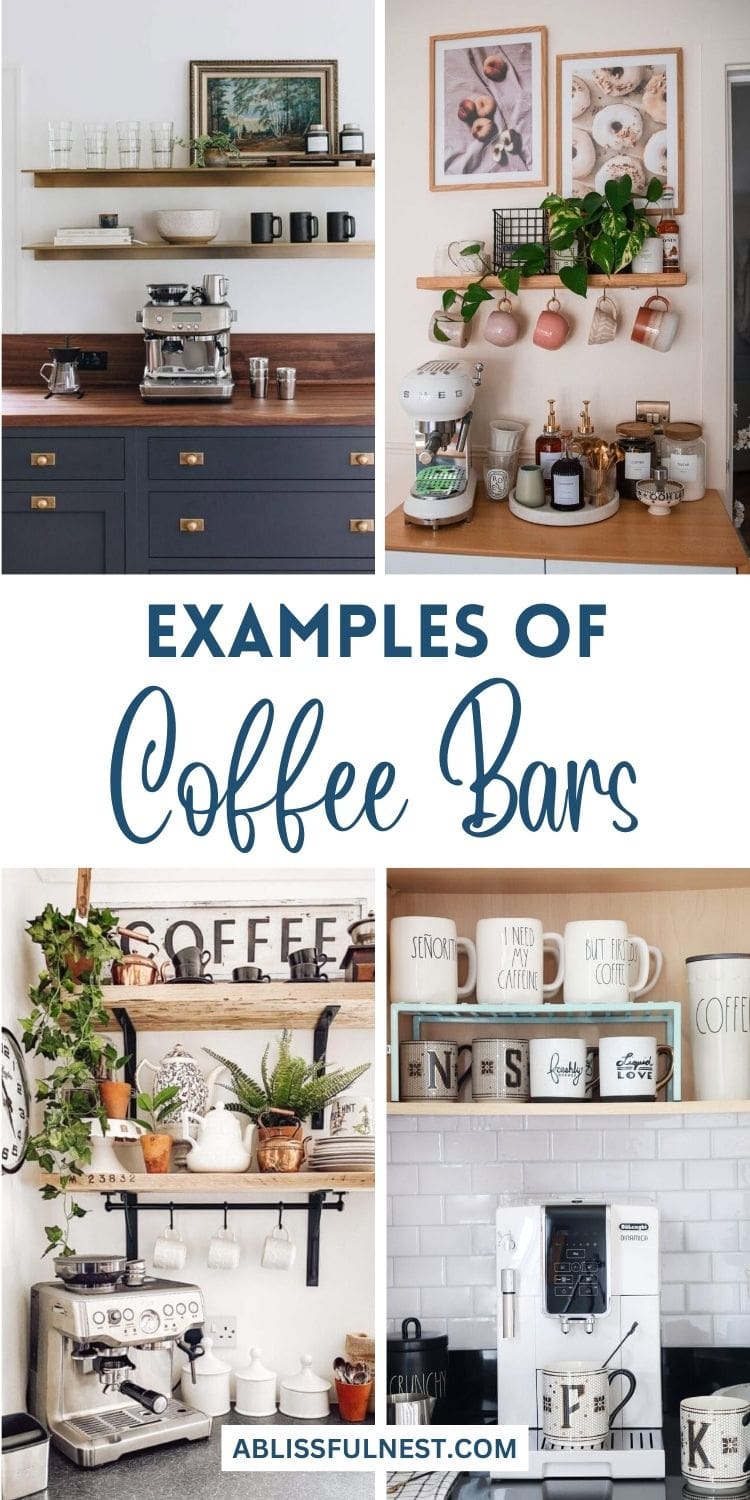Examples Of Coffee Bars | A Blissful Nest