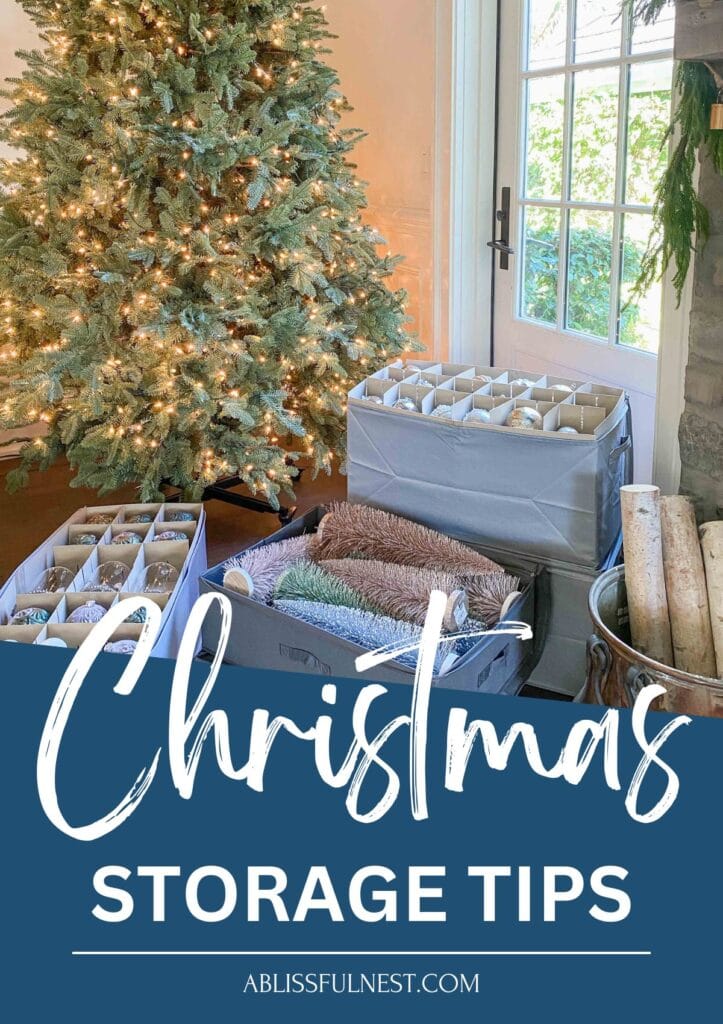 Christmas Storage Tips | A Blissful Nest