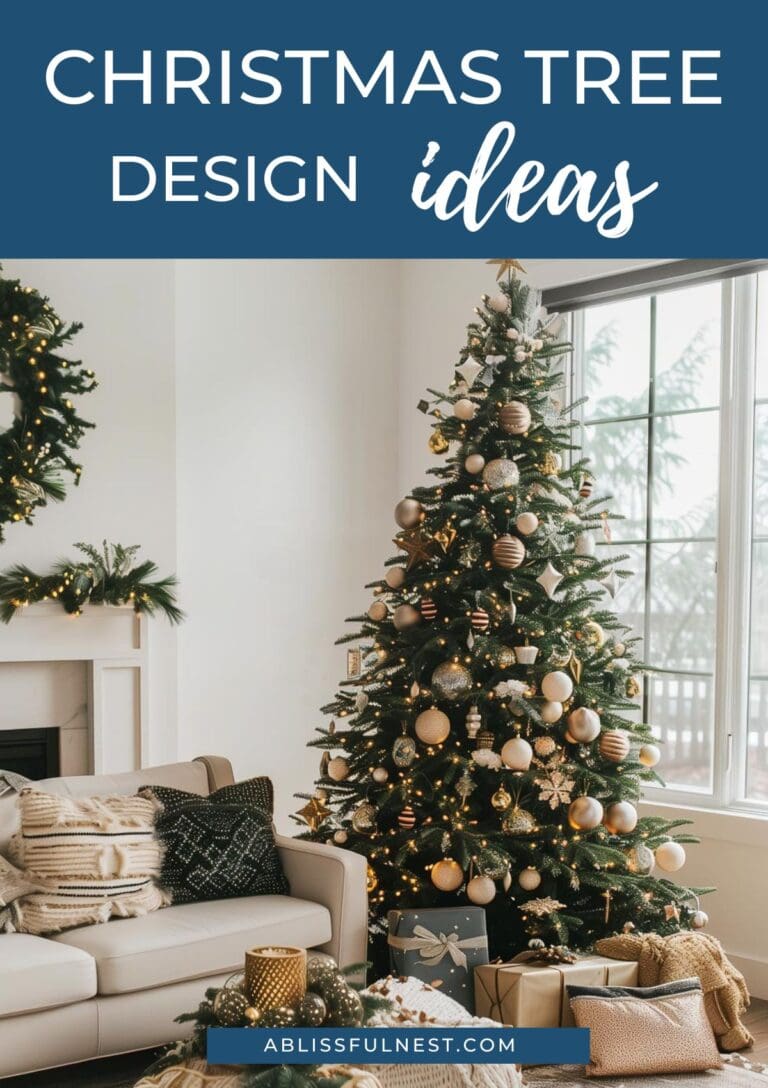 Christmas Tree Design Ideas | A Blissful Nest
