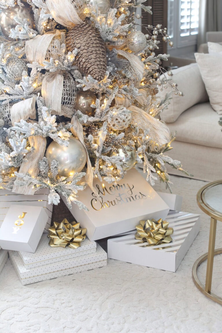How To Use Christmas Tree Picks | A Blissful Nest