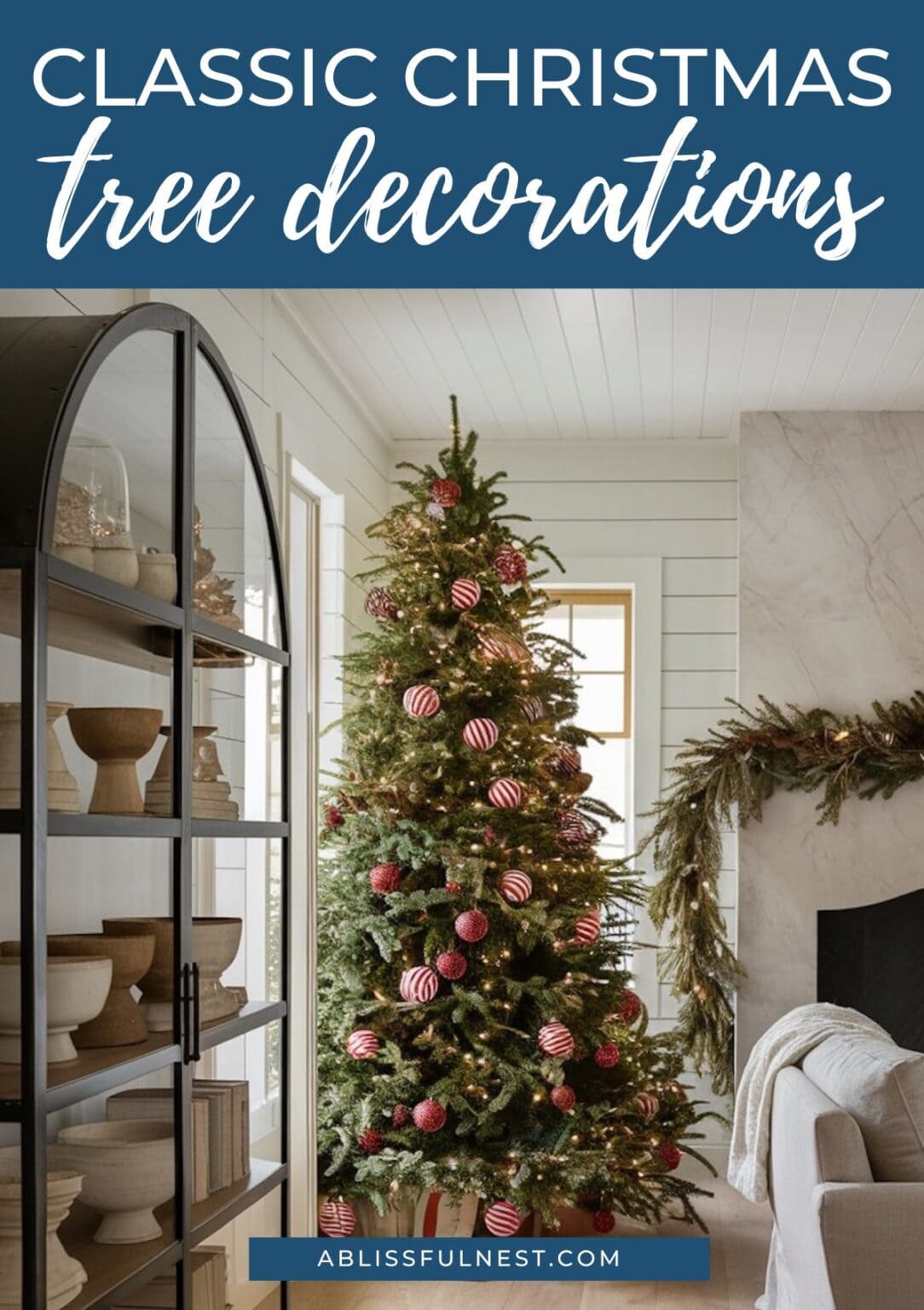 Classic Christmas Tree Decorations | A Blissful Nest