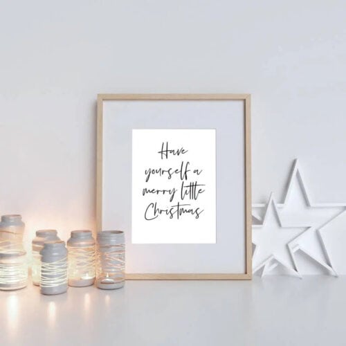 Free Christmas Printables | A Blissful Nest