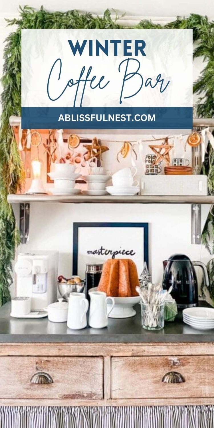 Winter Coffee Bar | A Blissful Nest