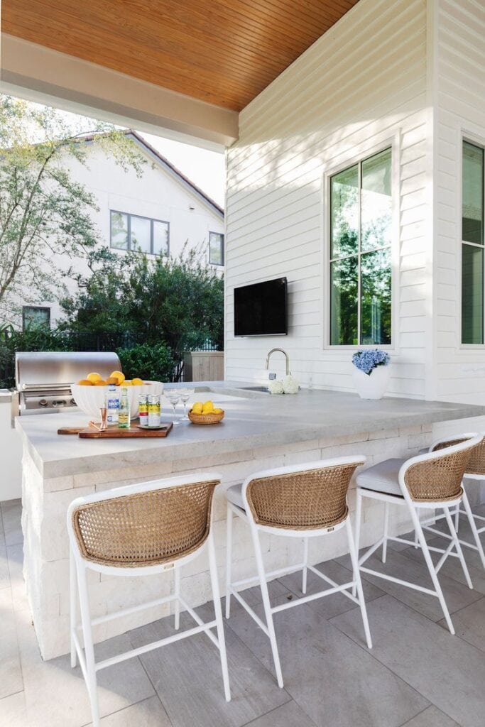 Backyard Patio Grill Ideas | A Blissful Nest