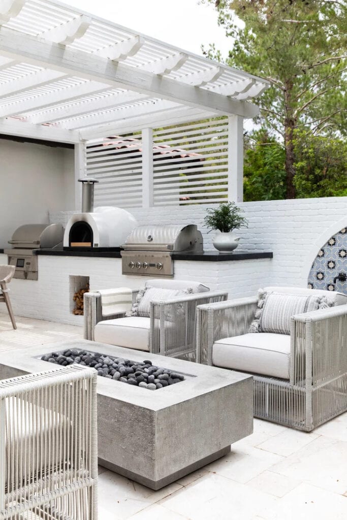 Backyard Patio Grill Ideas | A Blissful Nest