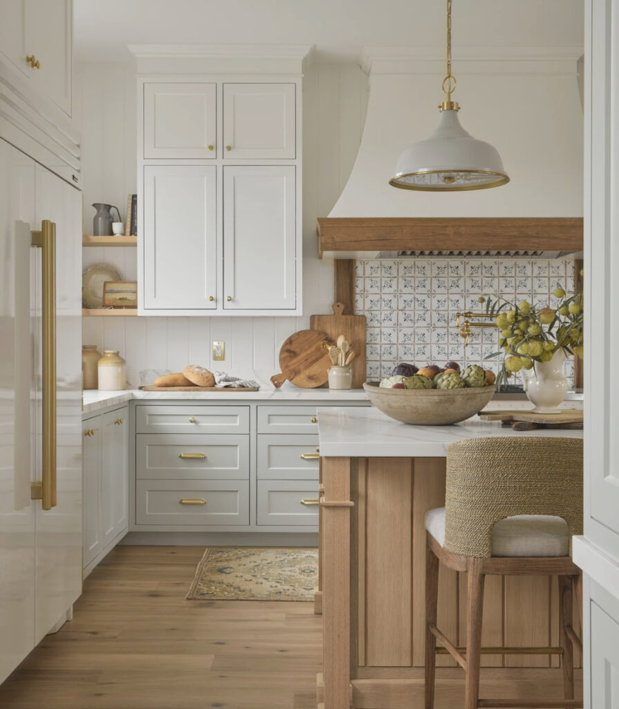 Modern Farmhouse Cabinet Colors | A Blissful Nest