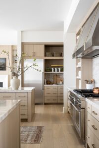 Warm Beige Kitchen Cabinets | A Blissful Nest