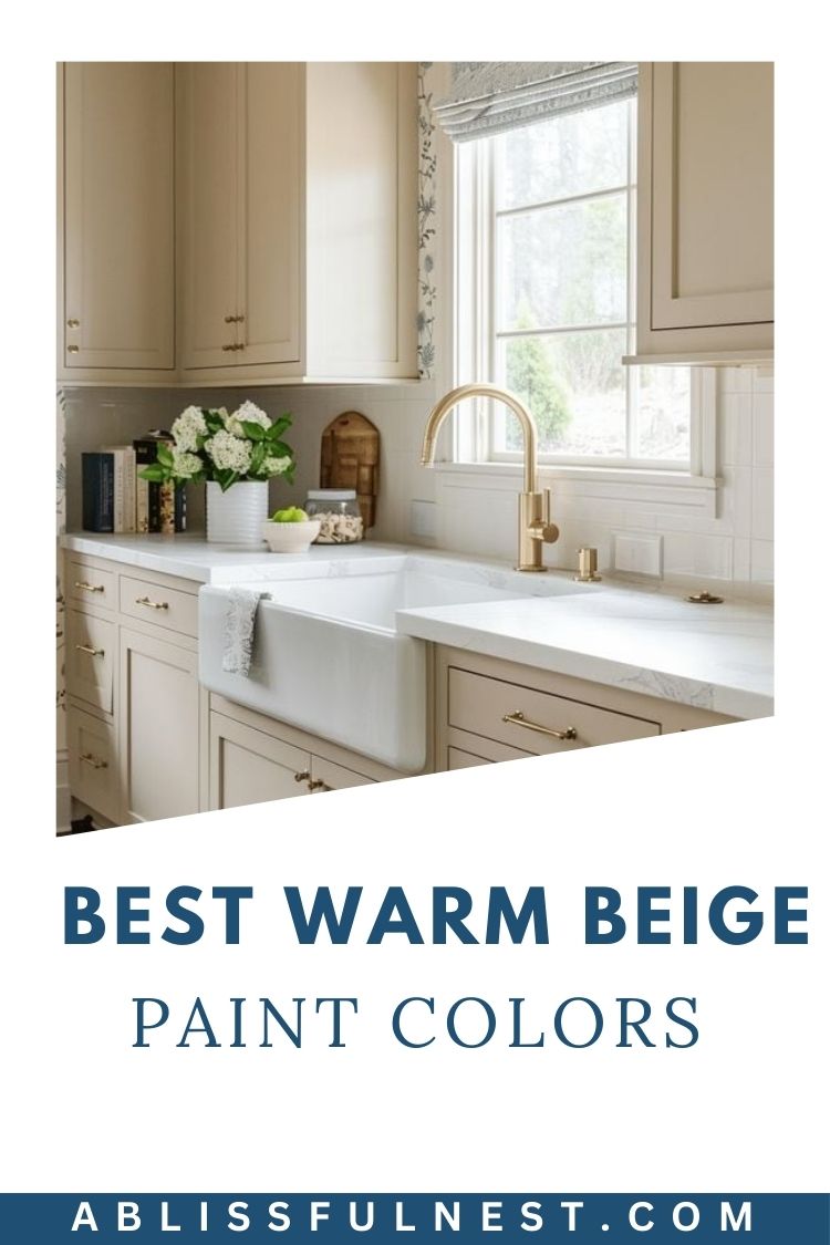Best Warm Beige Paint Colors | A Blissful Nest