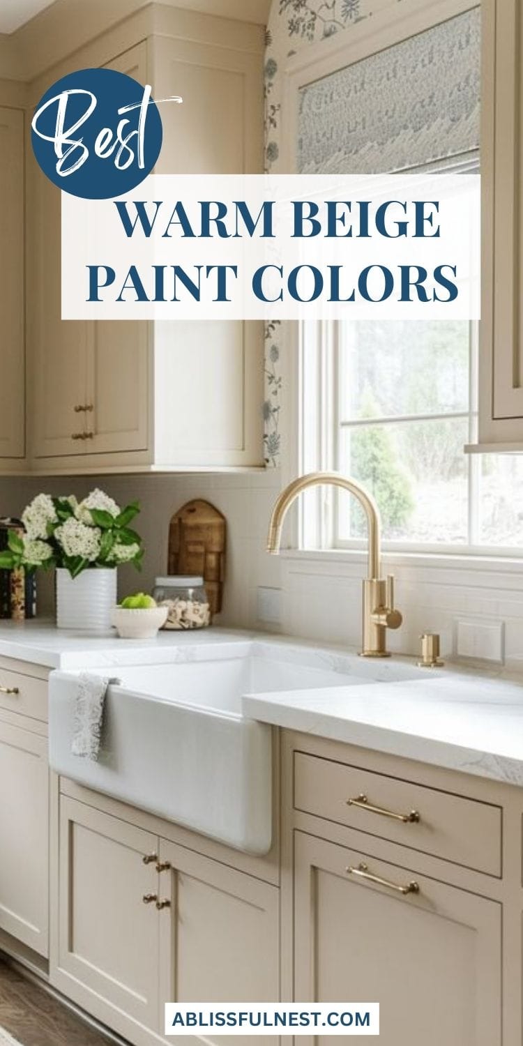Best Warm Beige Paint Colors | A Blissful Nest