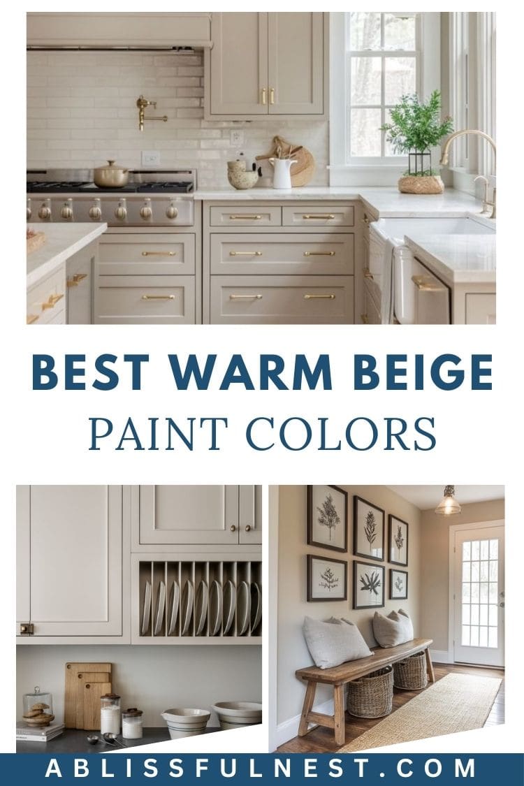 Best Warm Beige Paint Colors | A Blissful Nest