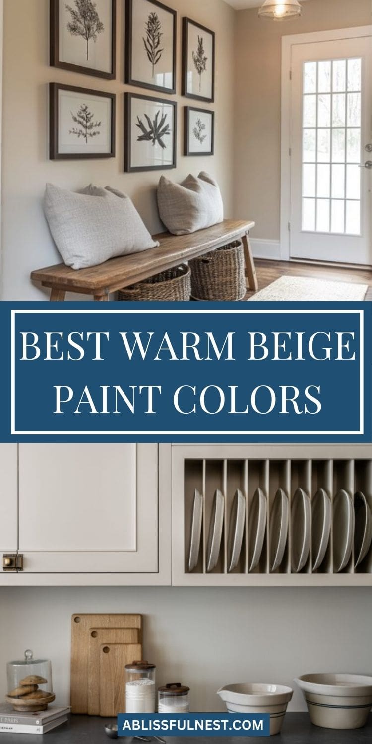 Best Warm Beige Paint Colors | A Blissful Nest