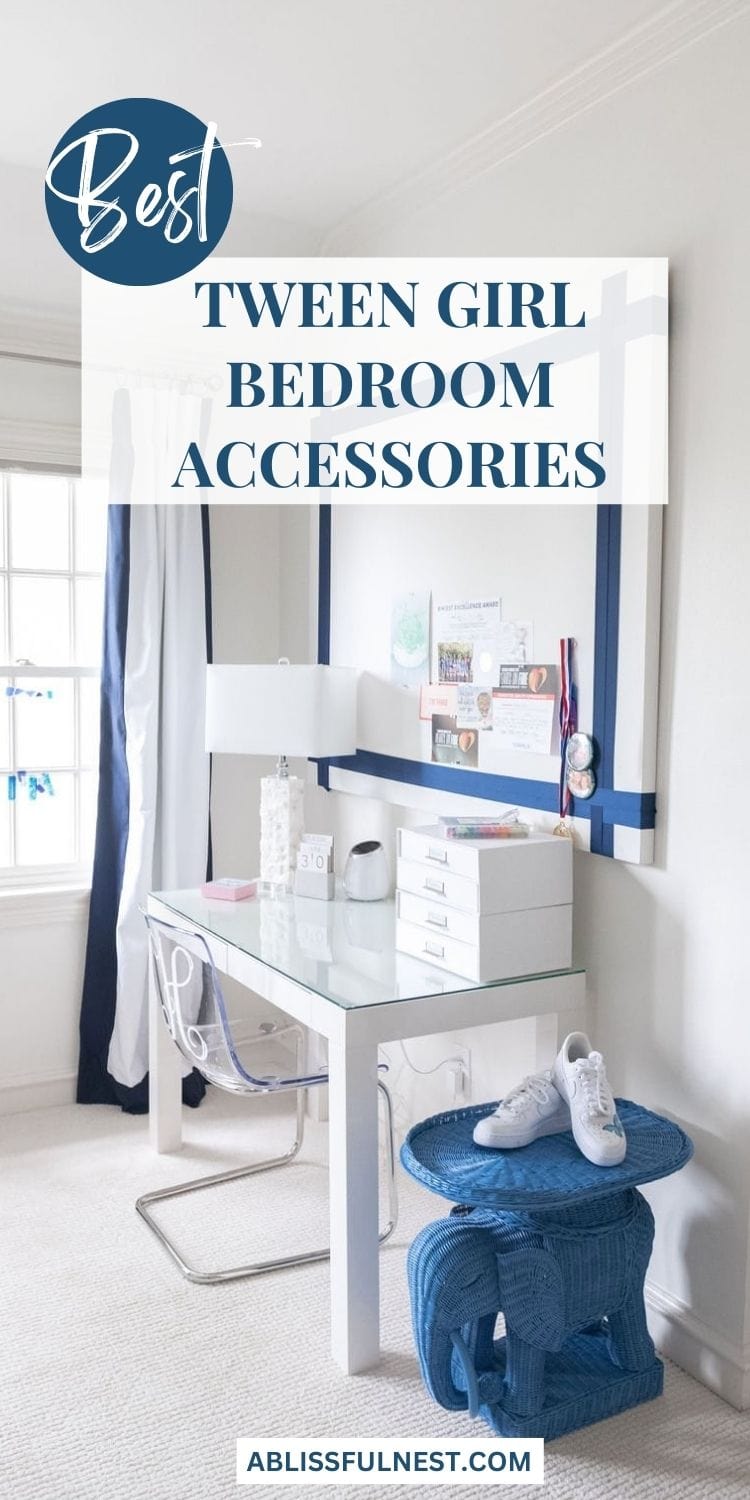 Tween Girl Bedroom Accessories | A Blissful Nest
