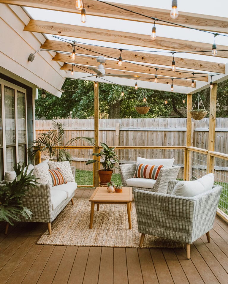 Backyard Patio Cover Designs | A Blissful Nest