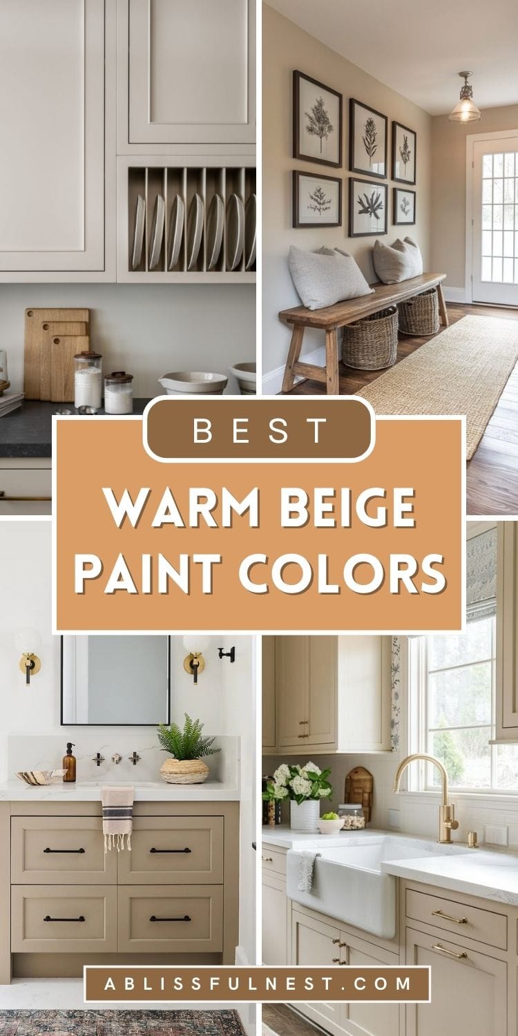 Best Warm Beige Paint Colors | A Blissful Nest
