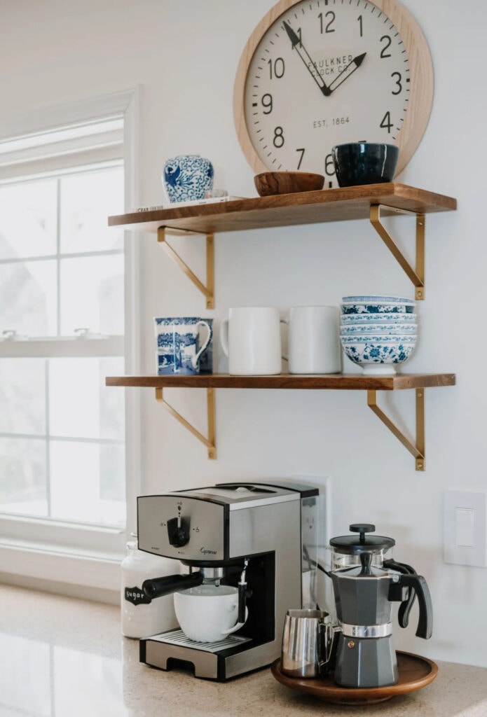 Coffee Bar Decorating Ideas | A Blissful Nest