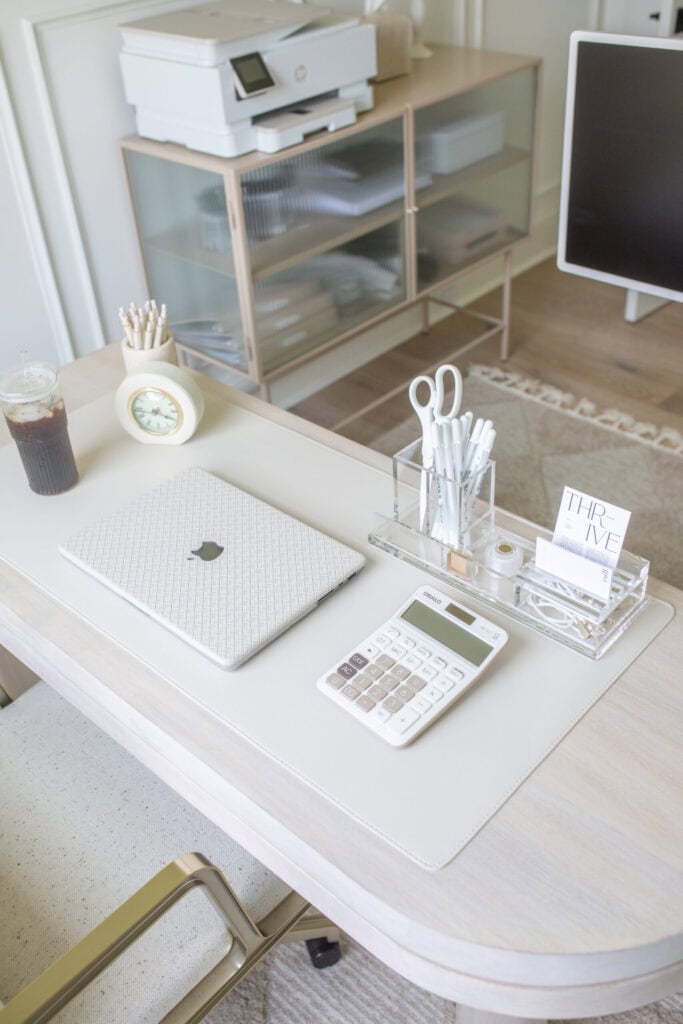 How To Organize Your Desk At Home | A Blissful Nest
