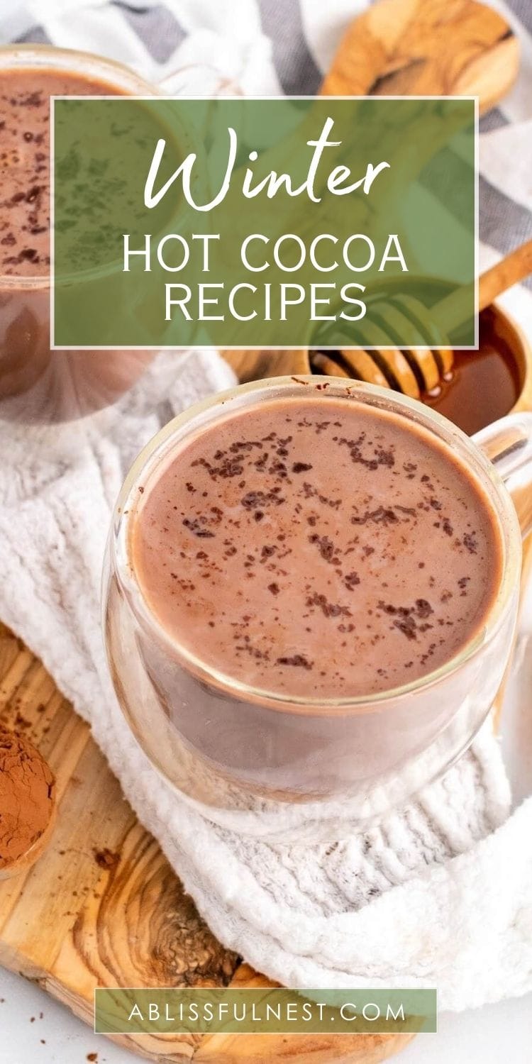 Winter Hot Cocoa Recipes | A Blissful Nest