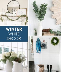 Winter White Decor | A Blissful Nest