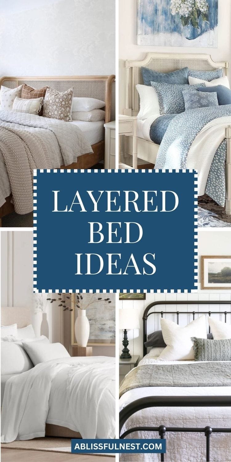 Layered Bed Ideas |- A Blissful Nest