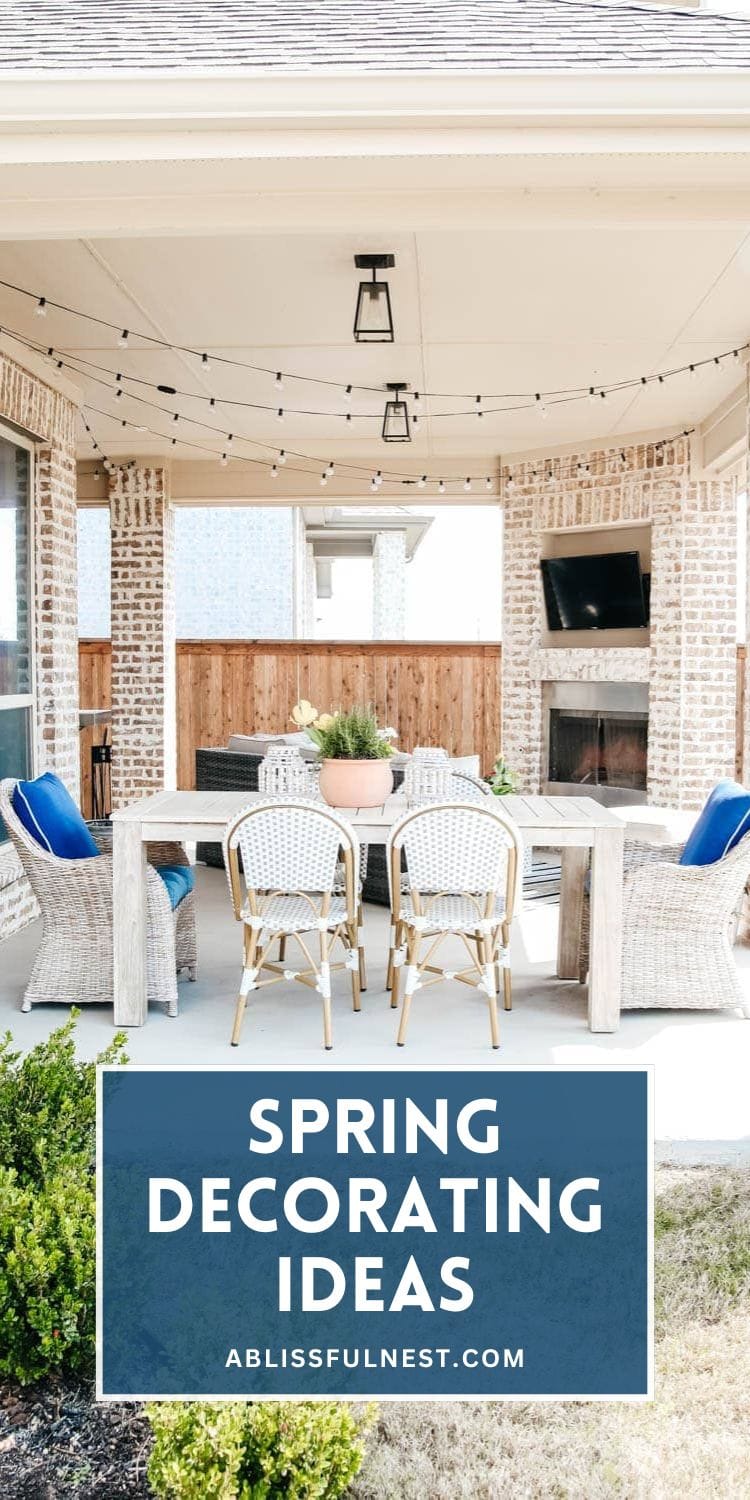 Spring Decorating Ideas | A Blissful Nest