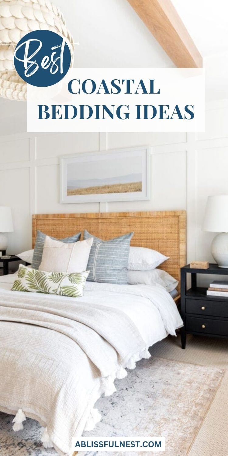Coastal Bedding Ideas | A Blissful Nest