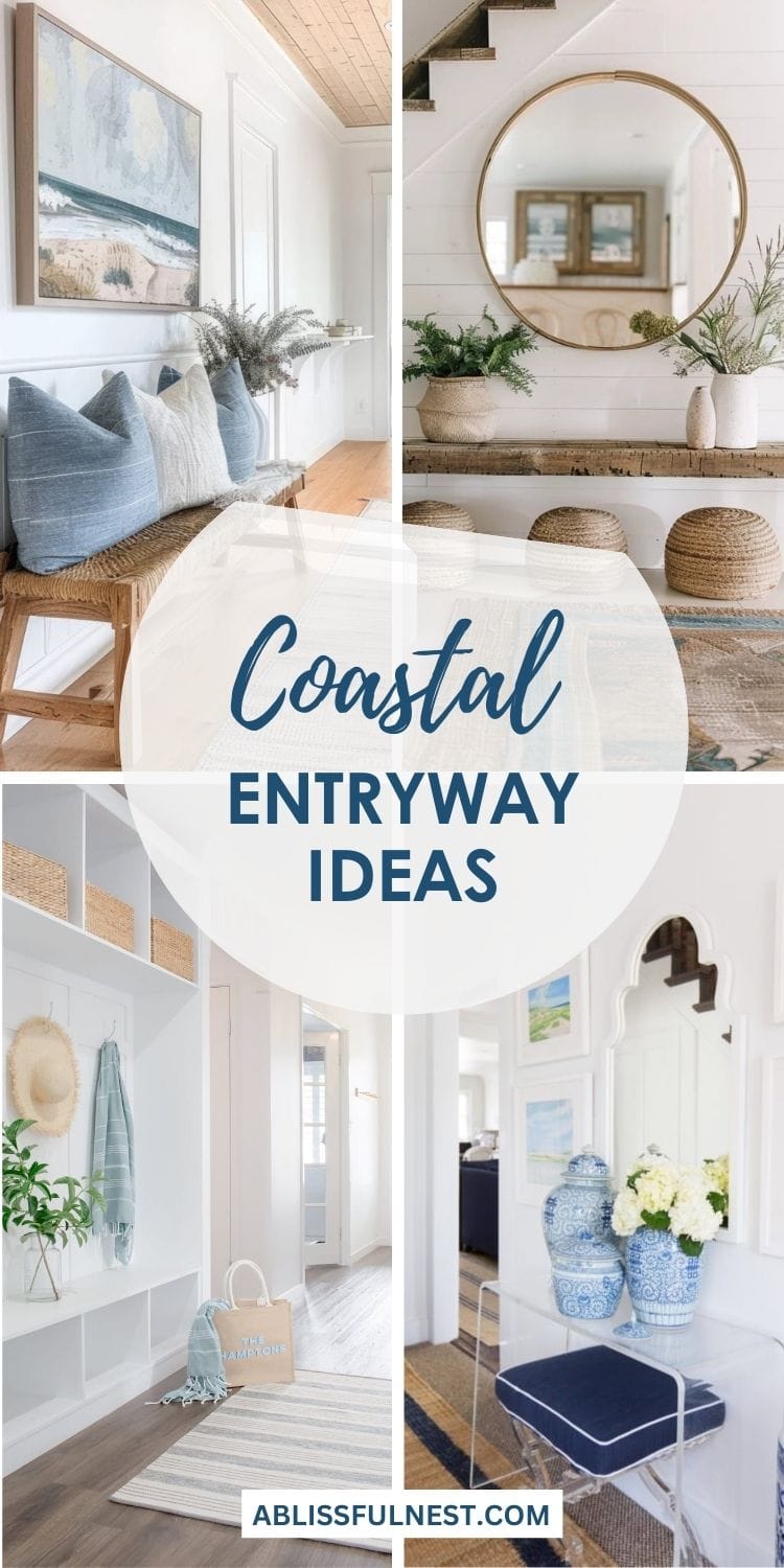 Coastal Entryway Ideas | A Blissful Nest