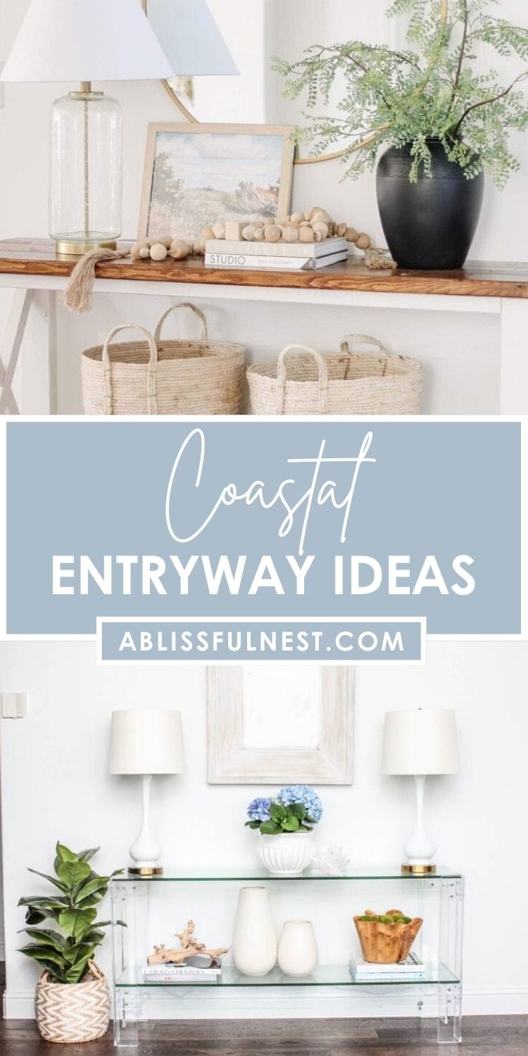 Coastal Entryway Ideas | A Blissful Nest