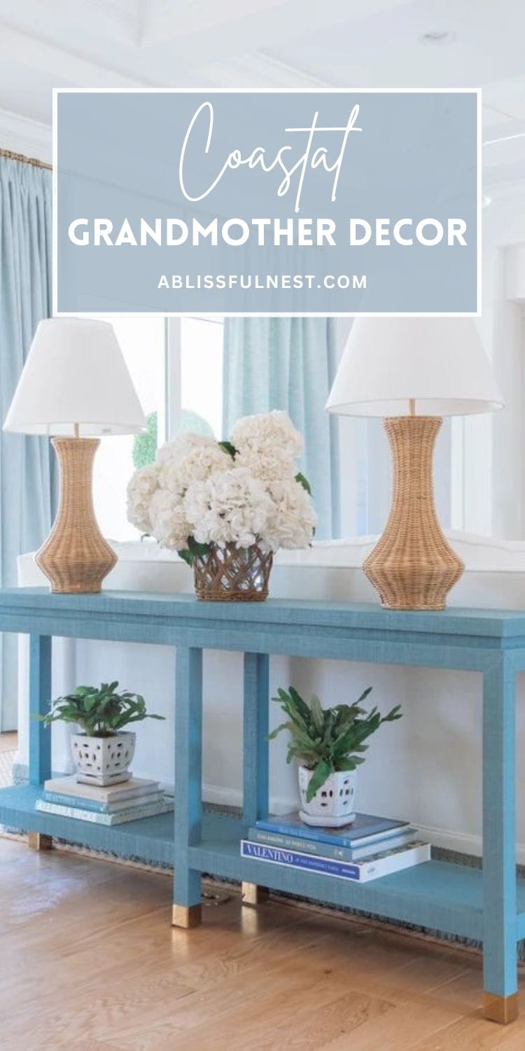 Coastal Grandmother Decor | A Blissful Nest