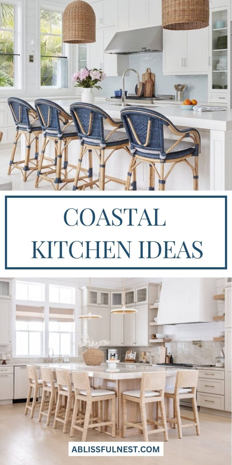 Coastal Kitchen Ideas | A Blissful Nest