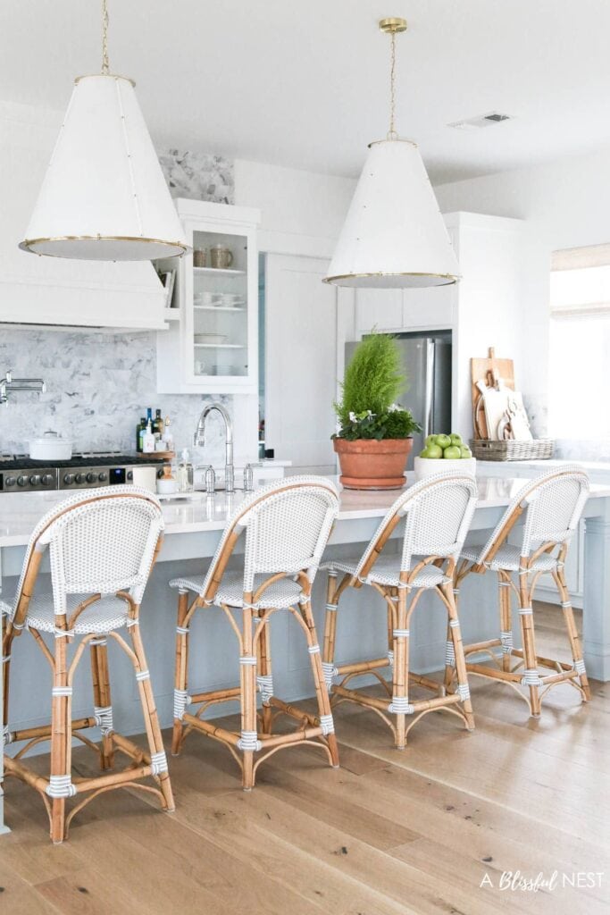 Beach House Kitchen Cabinet Colors | A Blissful Nest