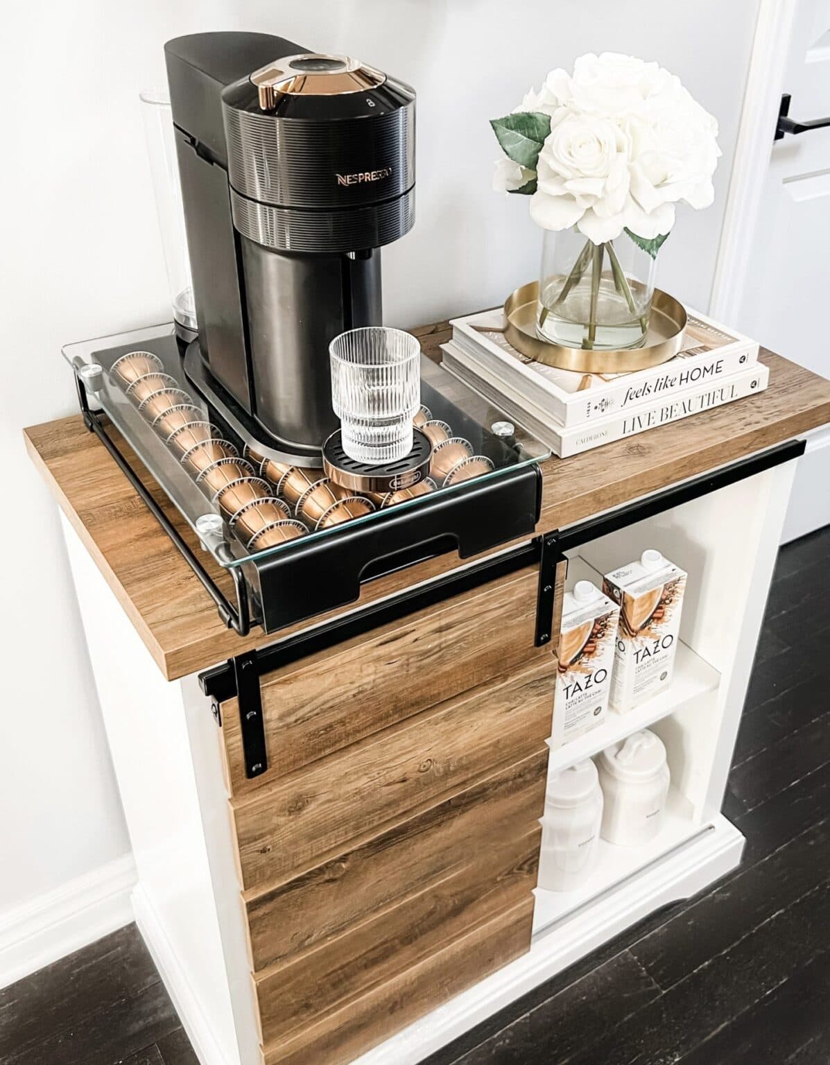 Bedroom Coffee Station Ideas | A Blissful Nest
