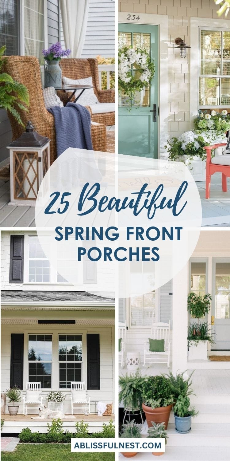 25 Stunning Spring Front Porches | A Blissful Nest