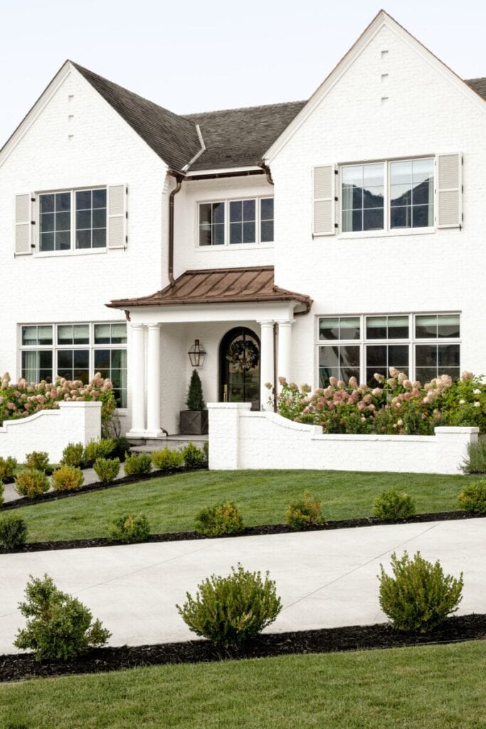 Coastal Exterior House Colors | A Blissful Nest