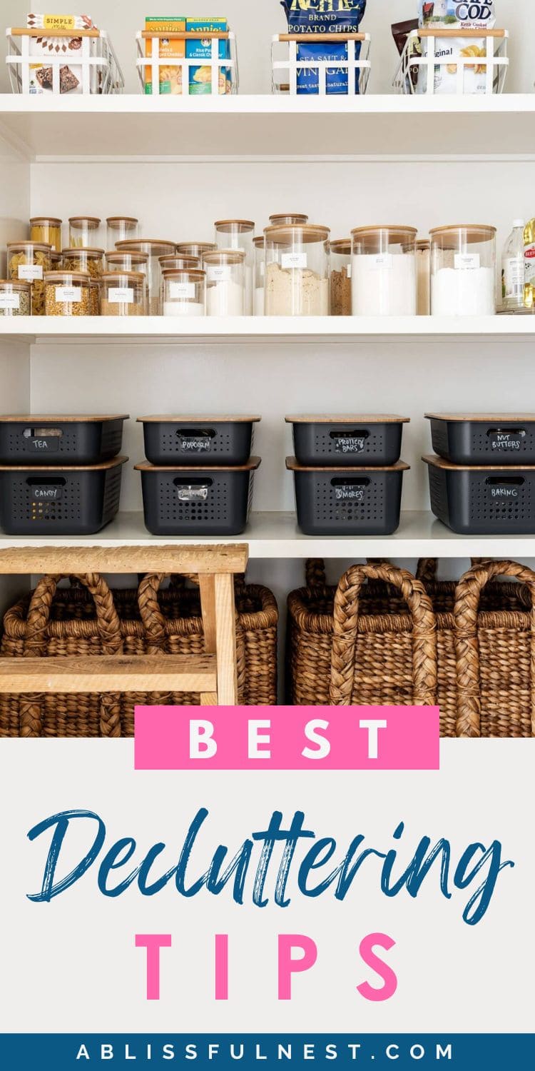 Decluttering Ideas | A Blissful Nest