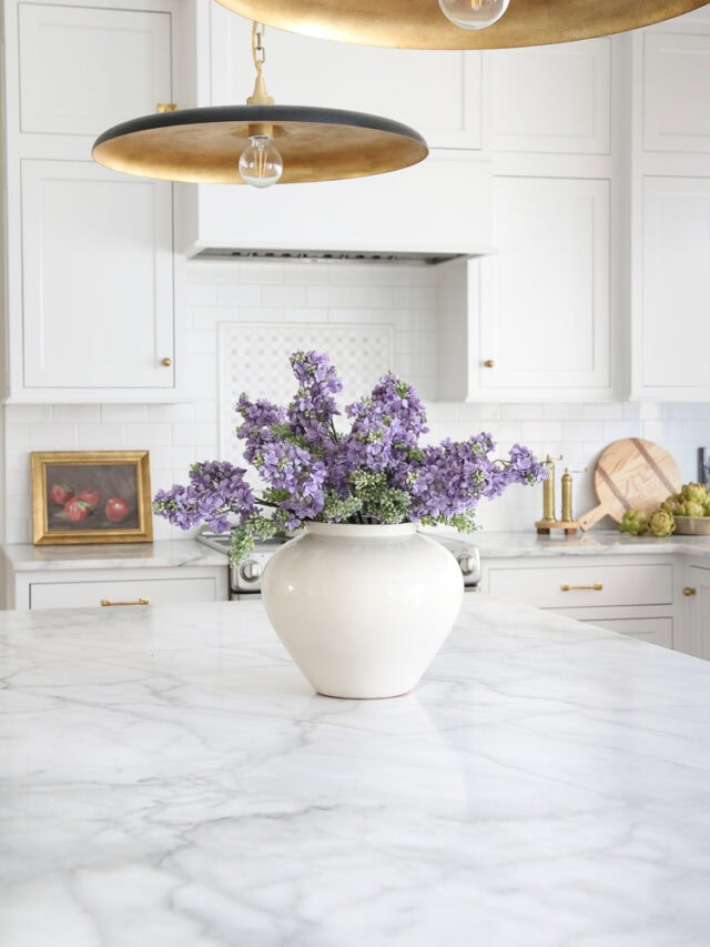 Spring Faux Flowers | A Blissful Nest