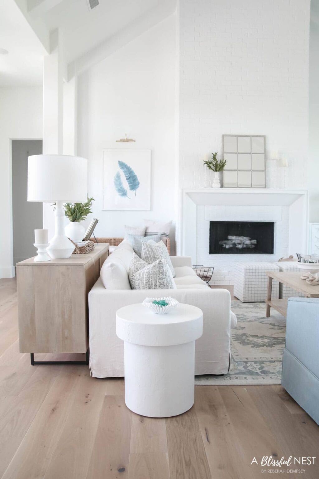 Neutral Coastal Decor | A Blissful Nest