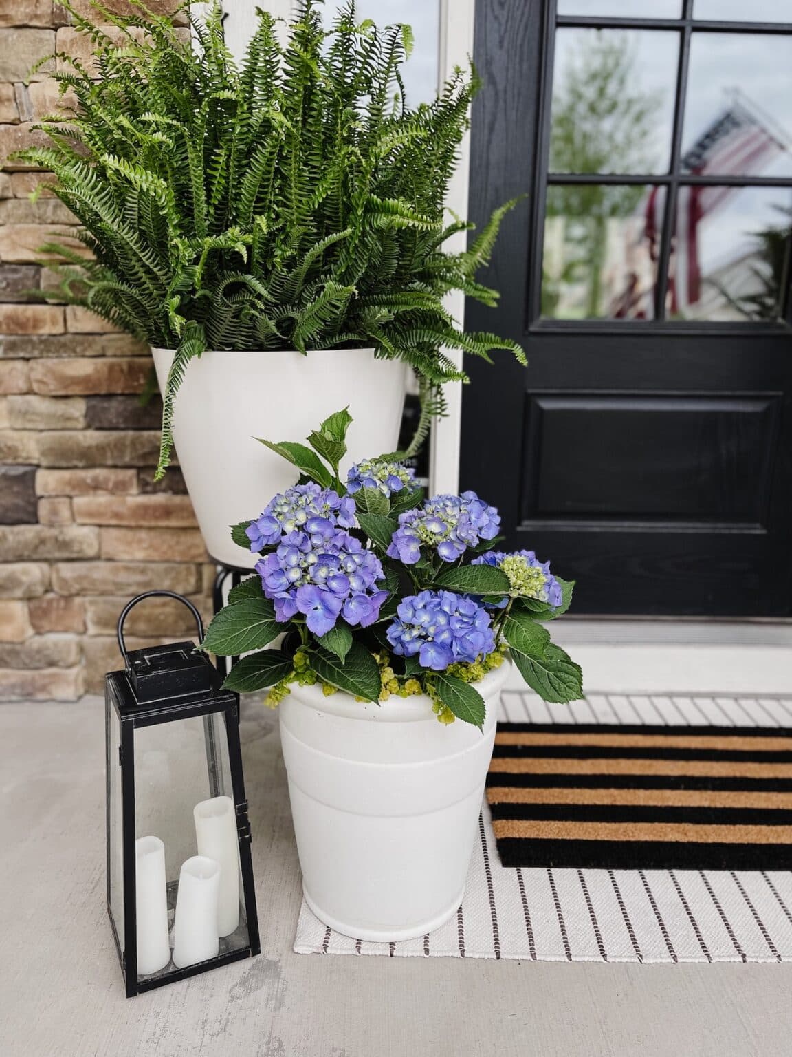 Porch Planter Ideas For Spring | A Blissful Nest