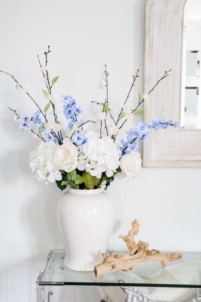 Spring Faux Flowers | A Blissful Nest