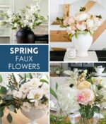 Spring Faux Flowers | A Blissful Nest