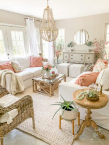 Spring Living Room Colors | A Blissful Nest
