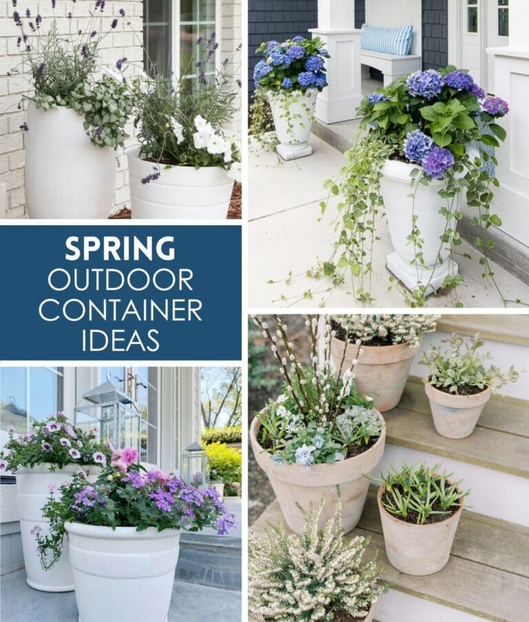Spring Outdoor Container Ideas | A Blissful Nest
