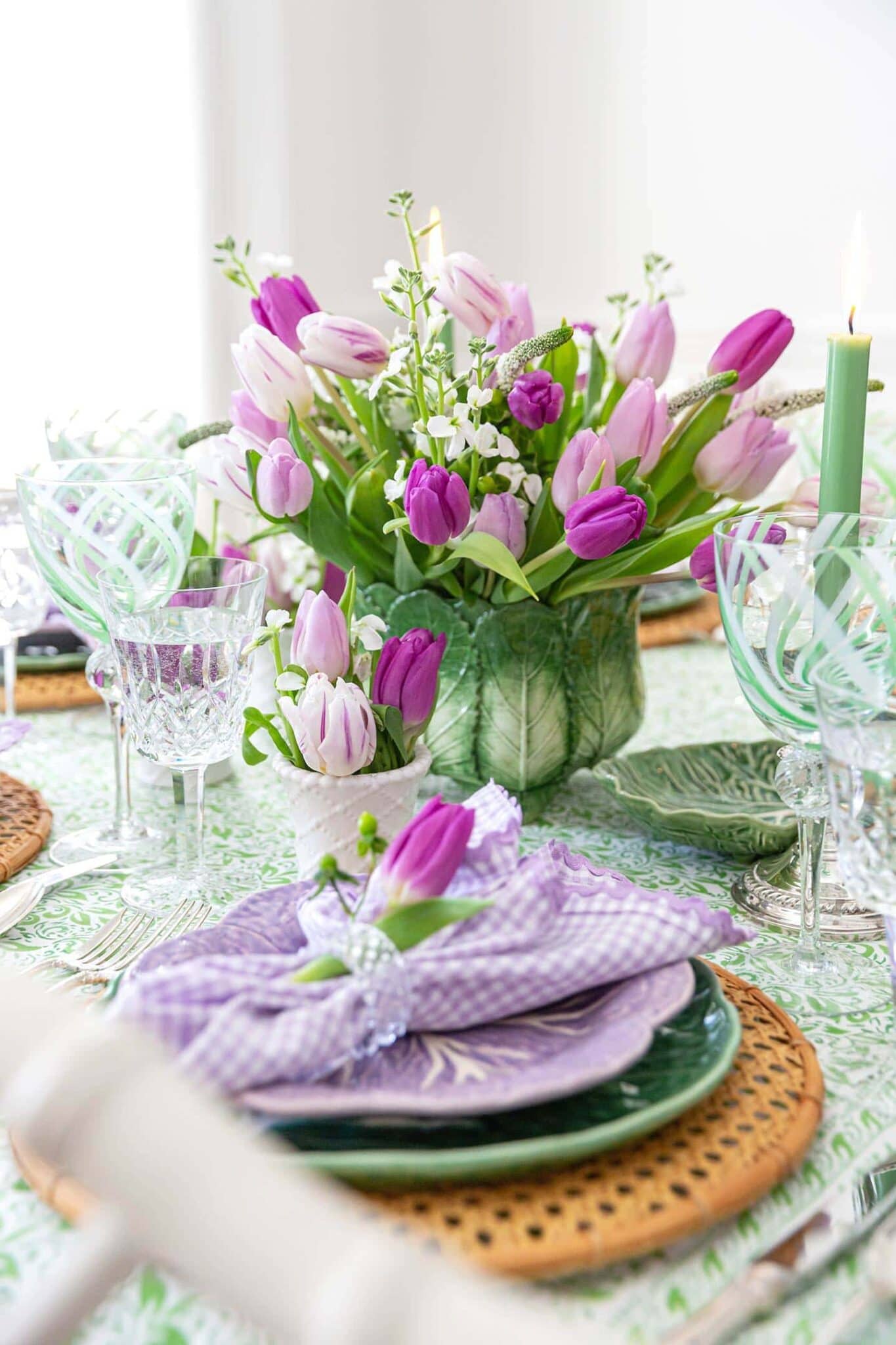 Spring Table Decor Ideas | A Blissful Nest