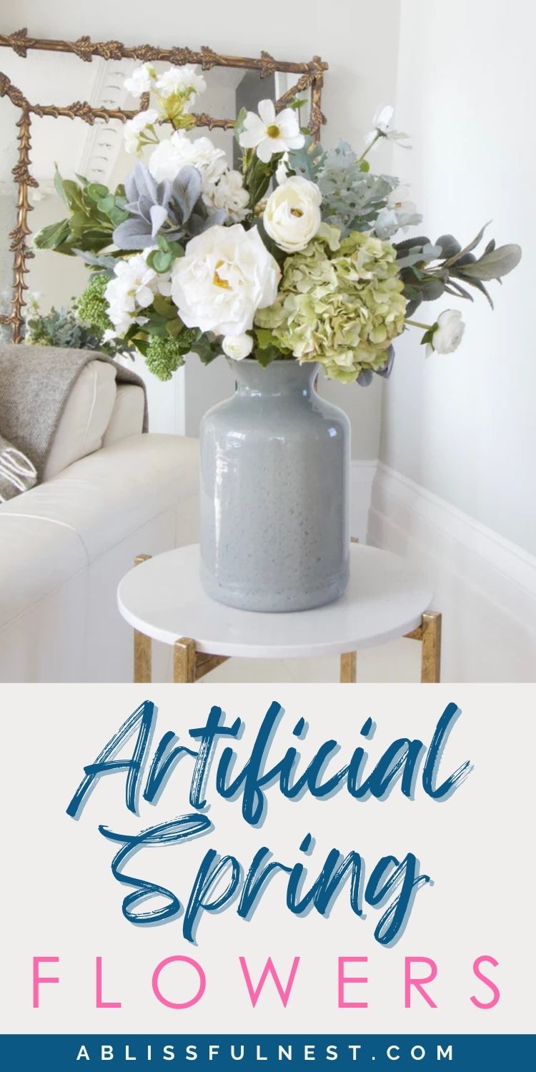 Artificial Spring Flowers | A Blissful Nest