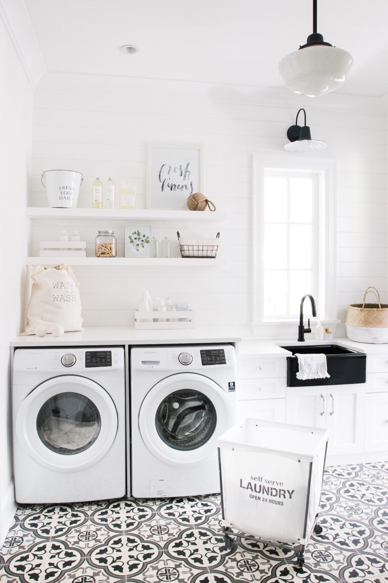 How To Keep Laundry Organized | A Blissful Nest