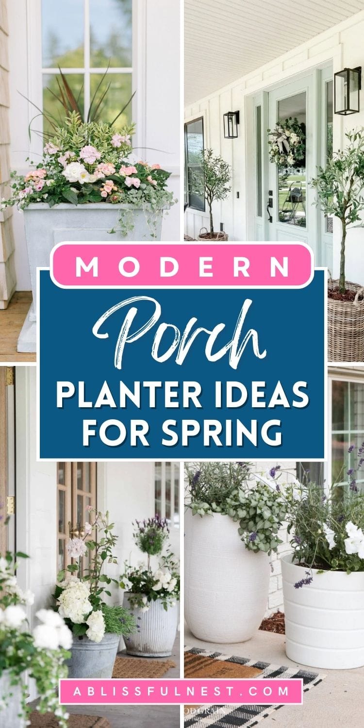 Porch Planter Ideas For Spring