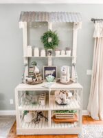 Rustic Farmhouse Coffee Bar Ideas | A Blissful Nest