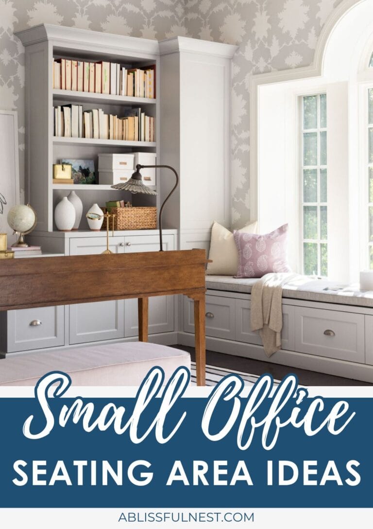 Small Office Sitting Area Ideas | A Blissful Nest