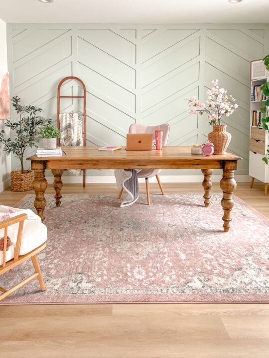 Spring Office Decorating Ideas | A Blissful Nest